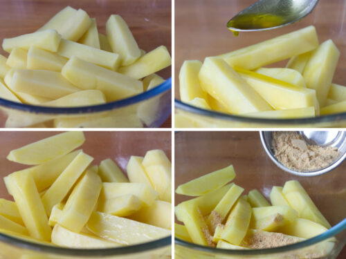 Homemade Crispy Oven Chips - Tales From The Kitchen Shed