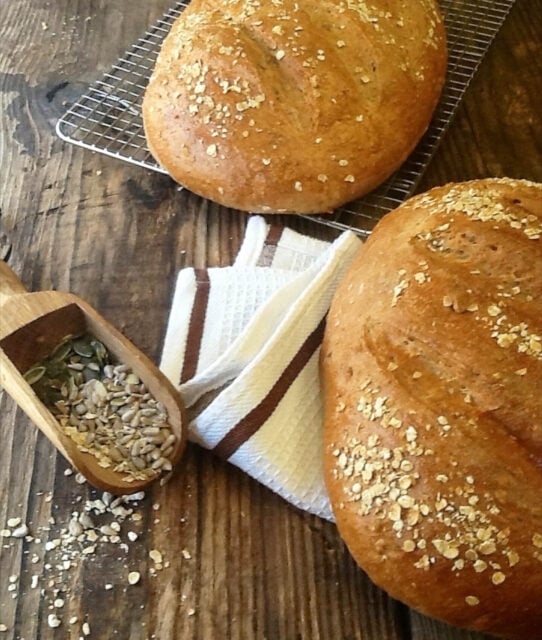 Homemade Multigrain Bread - Tales From The Kitchen Shed