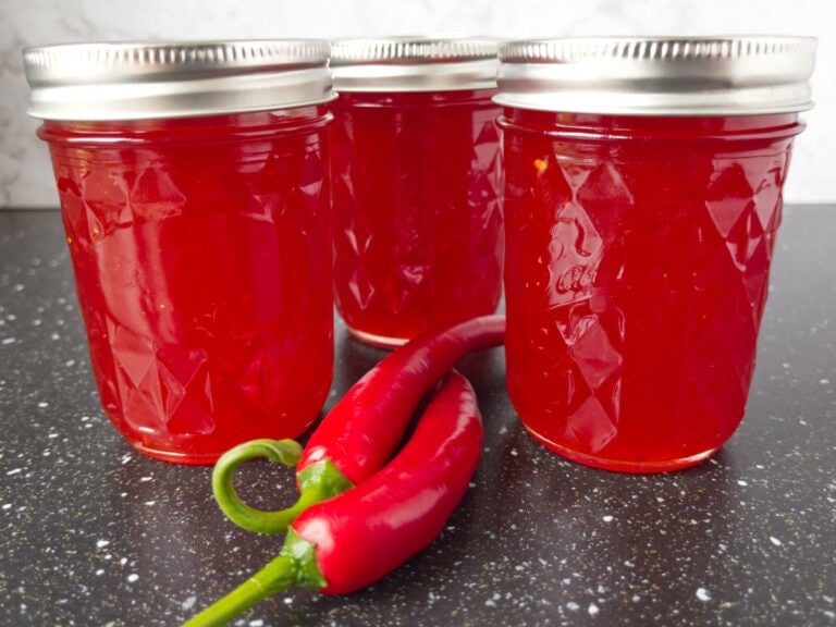 Sweet Chilli Jam - Tales From The Kitchen Shed