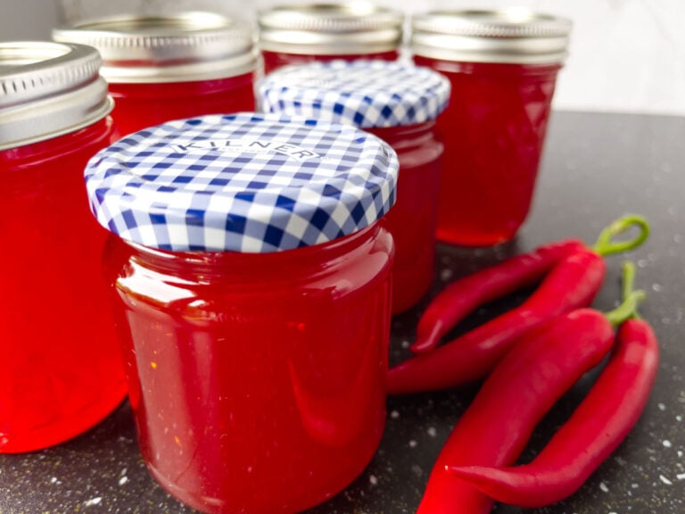 Sweet Chilli Jam - Tales From The Kitchen Shed