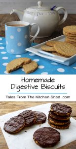 Healthy Digestive Biscuits - Tales From The Kitchen Shed