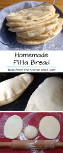Homemade Pitta Bread - Tales From The Kitchen Shed
