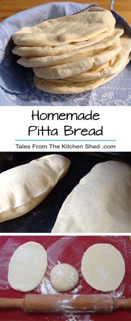 Homemade Pitta Bread - Tales From The Kitchen Shed