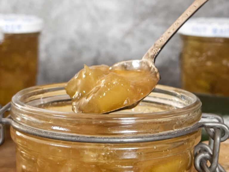 Courgette & Ginger Jam - Tales From The Kitchen Shed