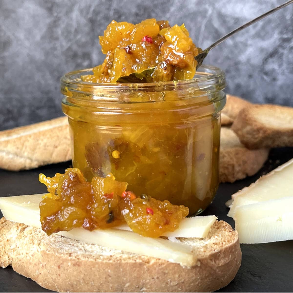Sweet and Spicy Apple Chutney - Tales From The Kitchen Shed