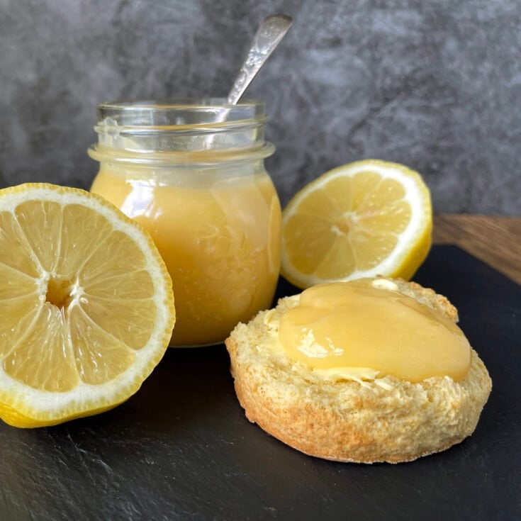 Easy 5 minute Microwave Lemon Curd - Tales From The Kitchen Shed