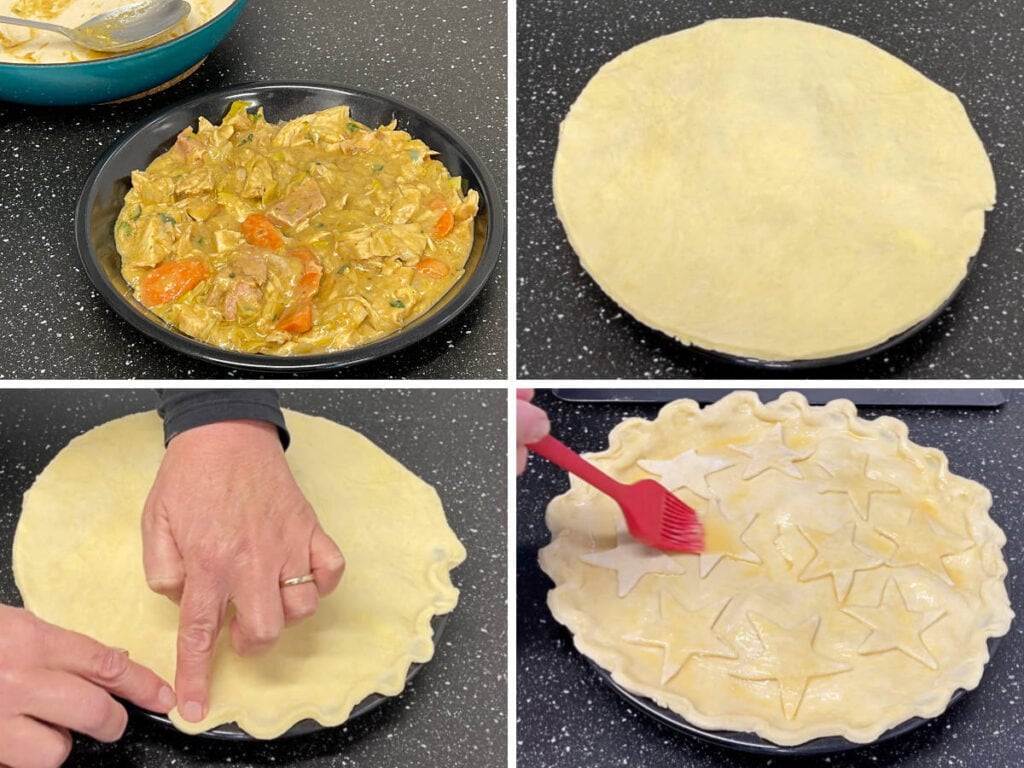 Turkey and Ham Pie - Tales From The Kitchen Shed