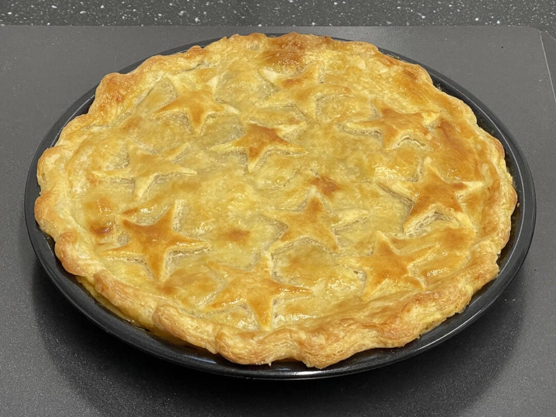 Turkey and Ham Pie - Tales From The Kitchen Shed