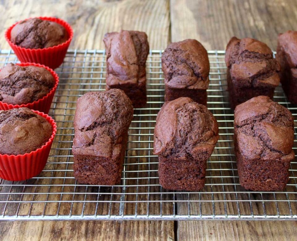 Leftover Mashed Potato Chocolate Muffins - Tales From The Kitchen Shed