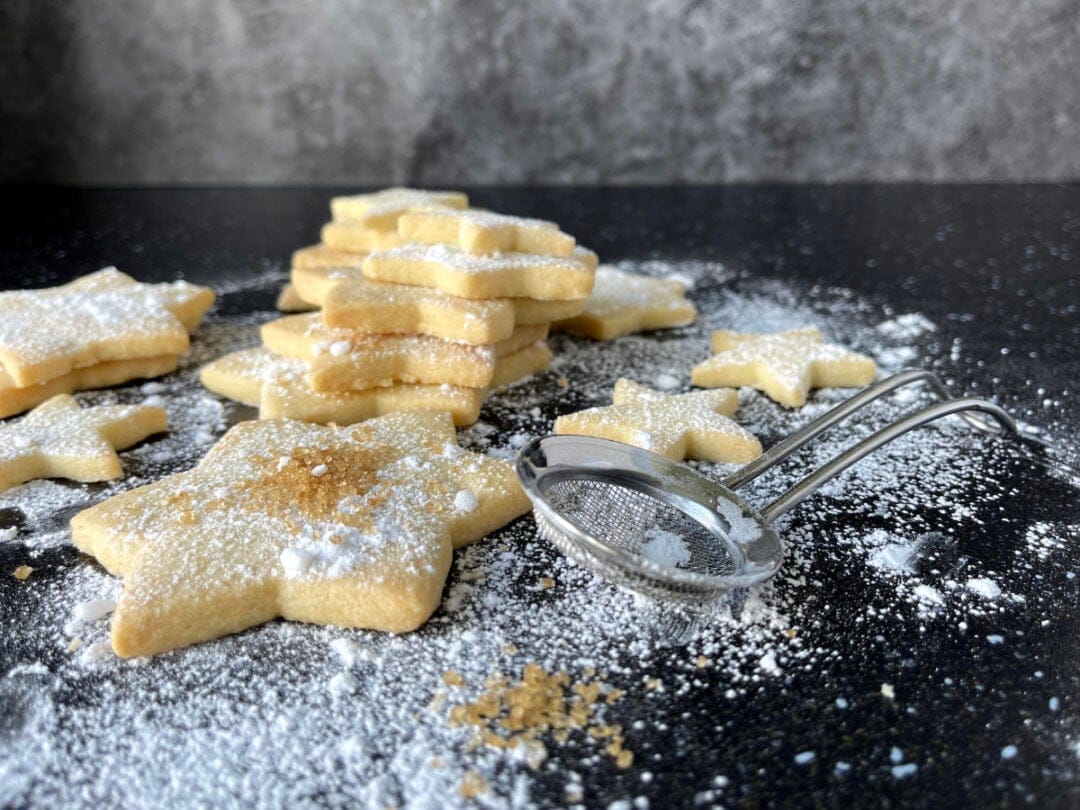 Christmas Shortbread Biscuits - Tales From The Kitchen Shed