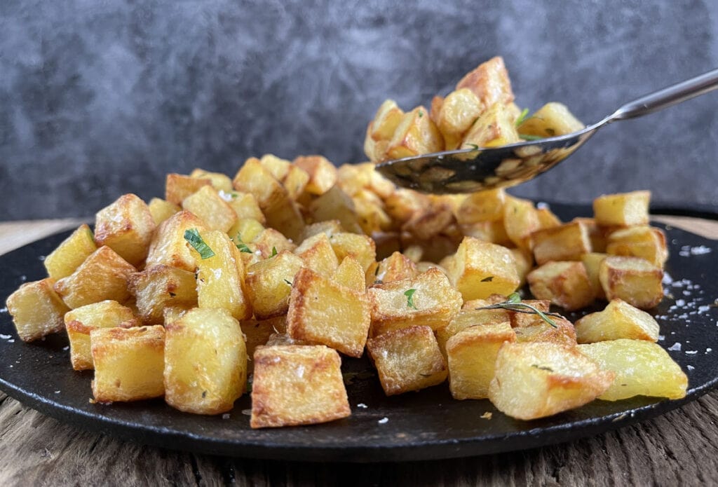 Easy Parmentier Potatoes - Tales From The Kitchen Shed