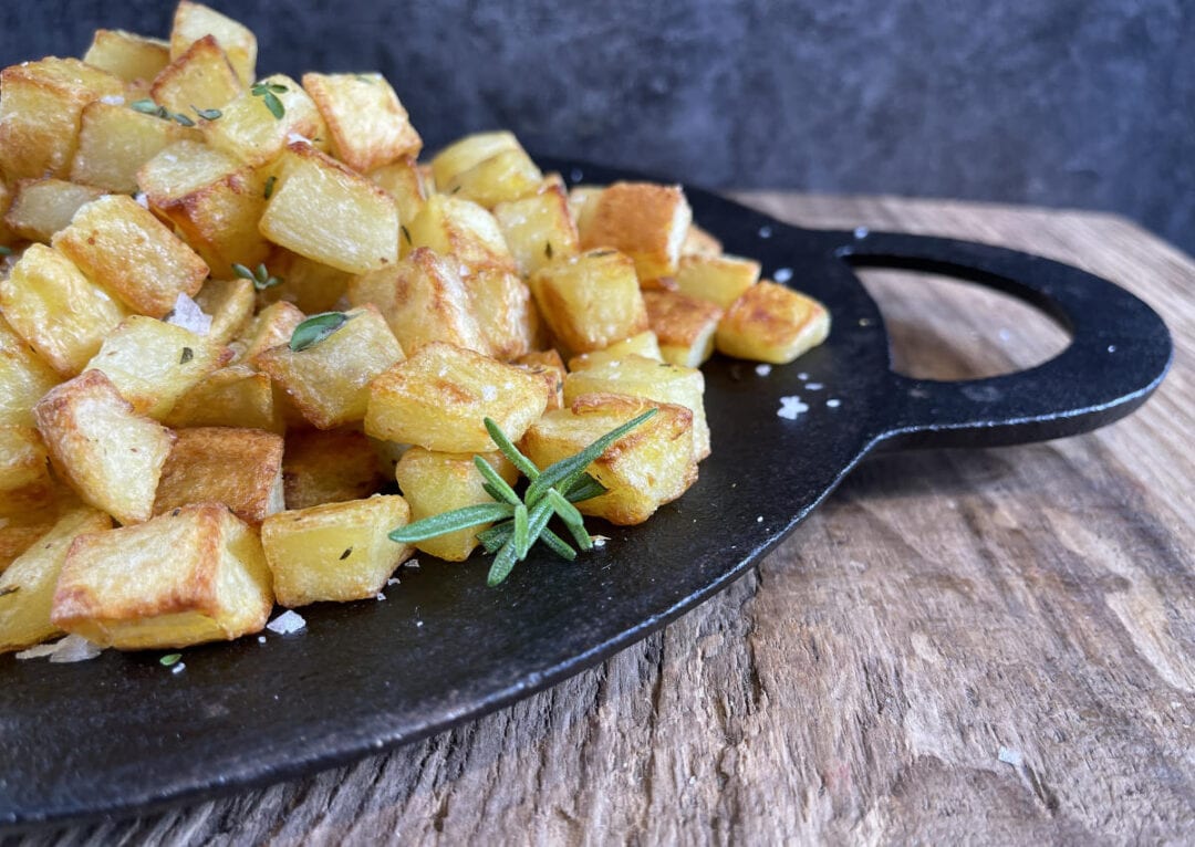 Easy Parmentier Potatoes - Tales From The Kitchen Shed