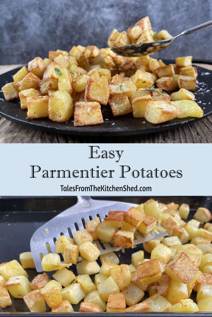 Easy Parmentier Potatoes - Tales From The Kitchen Shed