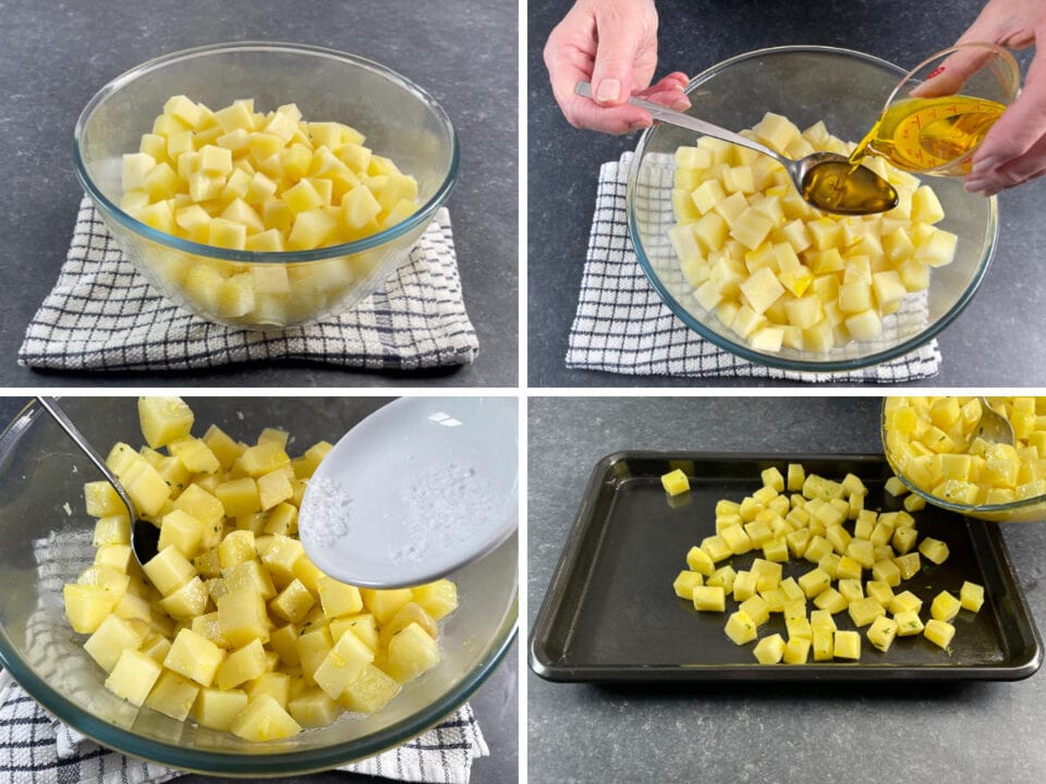 Easy Parmentier Potatoes - Tales From The Kitchen Shed