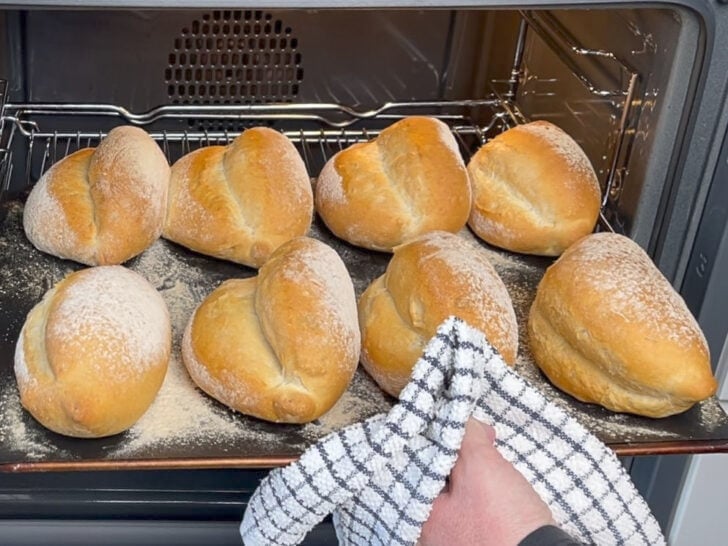 Portuguese Bread Rolls | Papo Secos - Tales From The Kitchen Shed