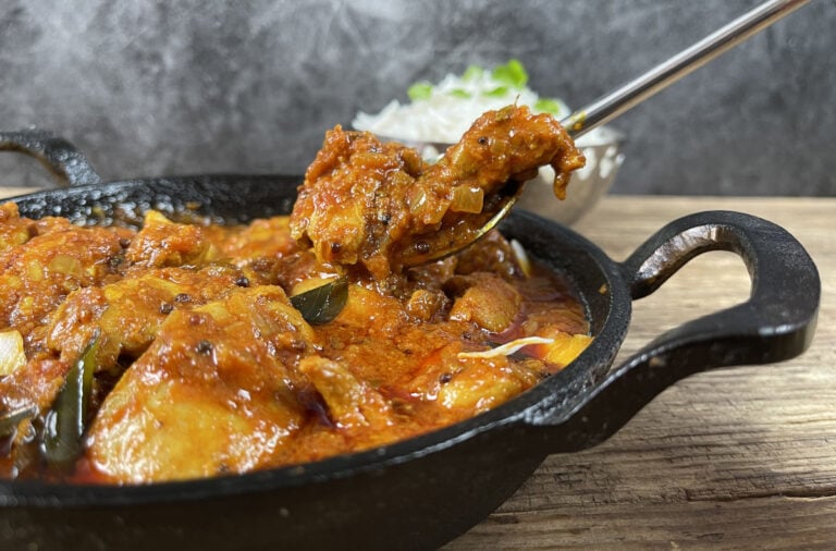 Kerala Style Chicken Curry (Nadan Kozhi) - Tales From The Kitchen Shed