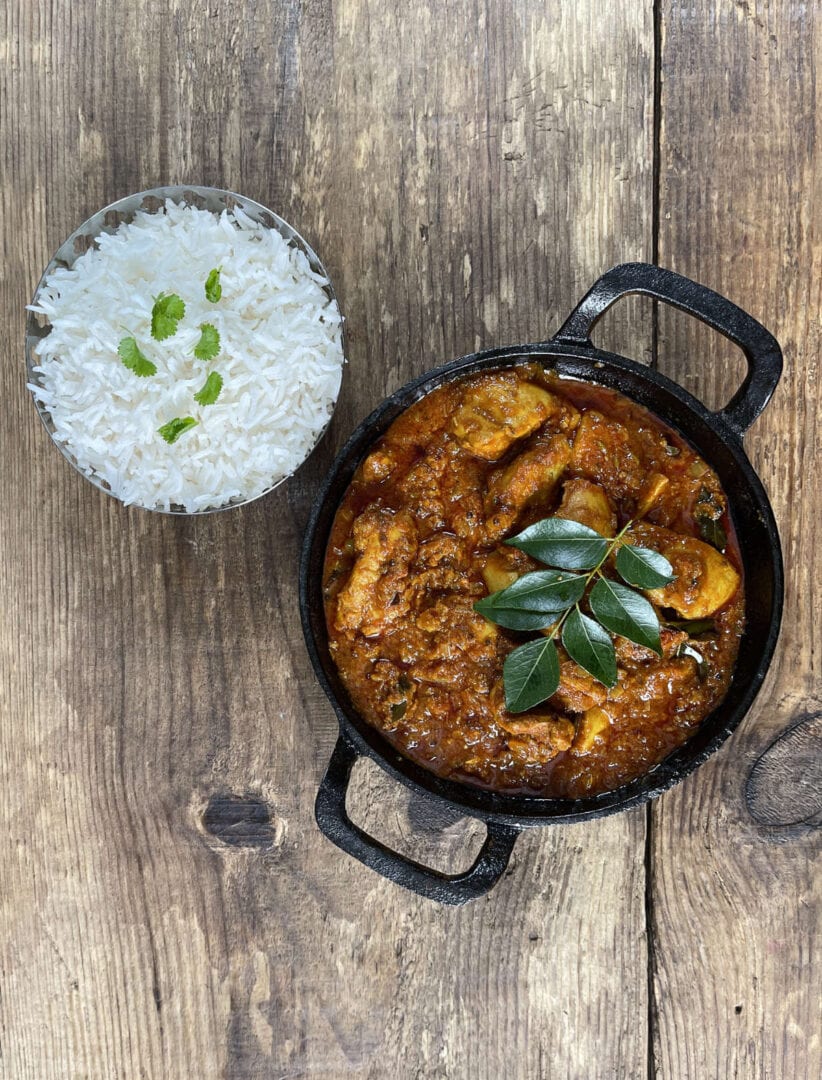 Kerala Style Chicken Curry (Nadan Kozhi) - Tales From The Kitchen Shed