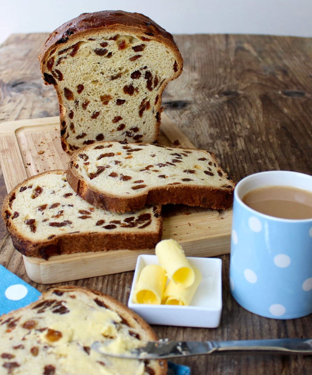 Guernsey Gâche - Fruit Bread Loaf - Tales From The Kitchen Shed