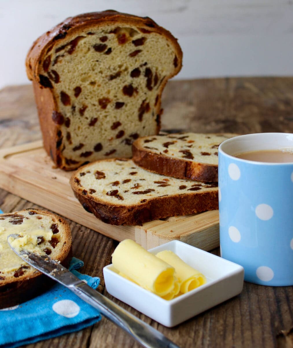Guernsey Gâche - Fruit Bread Loaf - Tales From The Kitchen Shed
