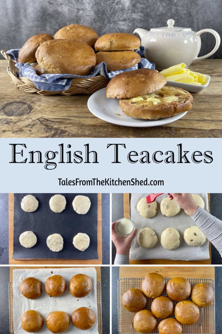 Traditional English Teacakes - Tales From The Kitchen Shed
