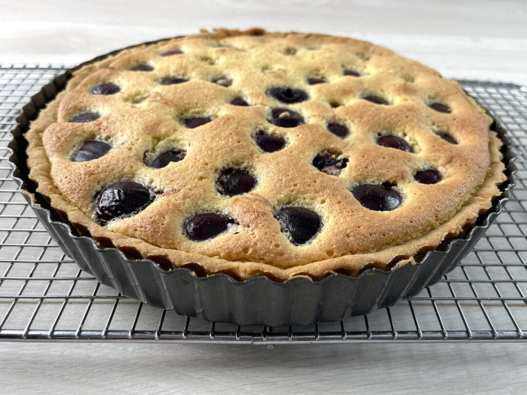 Cherry Frangipane Tart - Tales From The Kitchen Shed