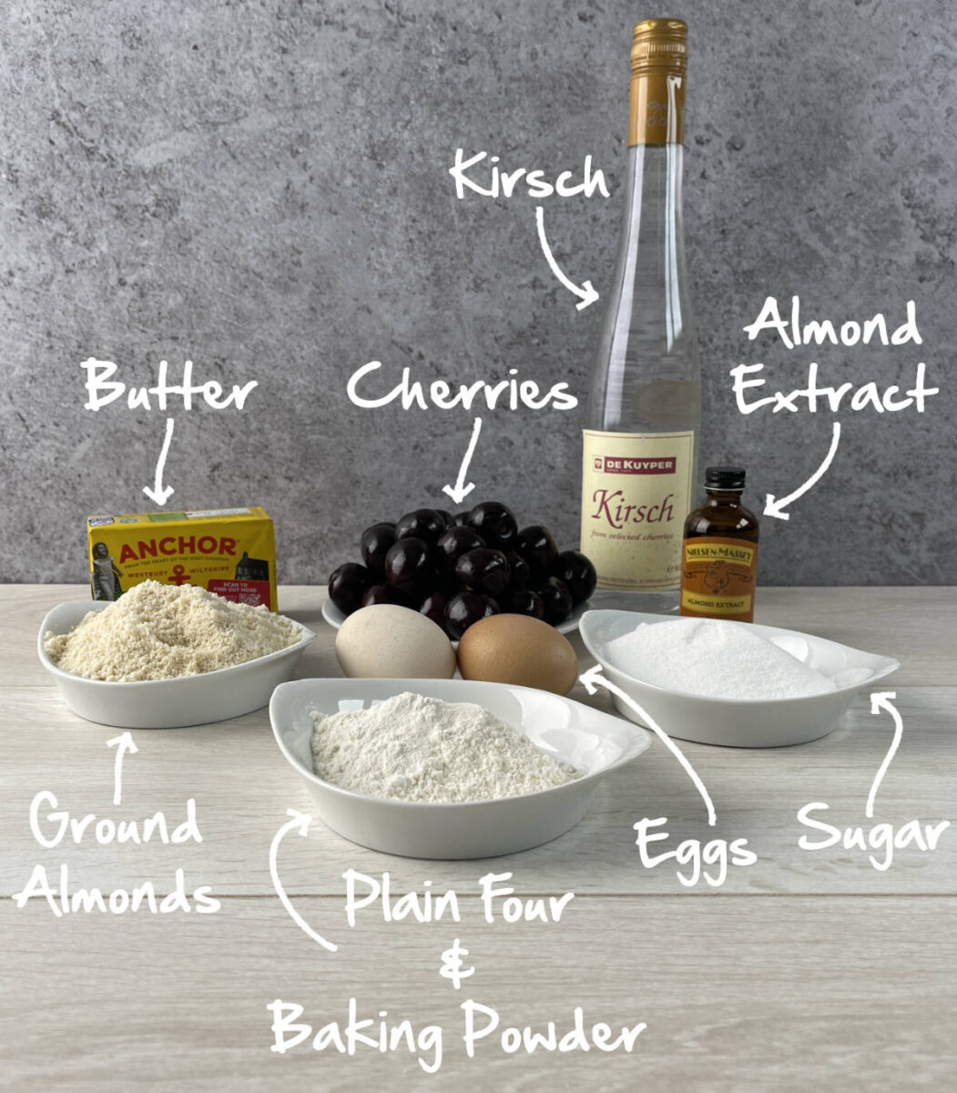 Cherry Frangipane Tart - Tales From The Kitchen Shed