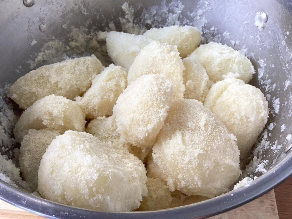 Slow Cooker Roast Potatoes - Tales From The Kitchen Shed