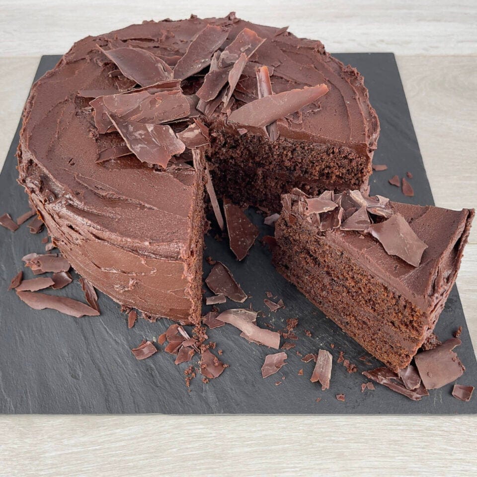 Chocolate Fudge Cake - Tales From The Kitchen Shed