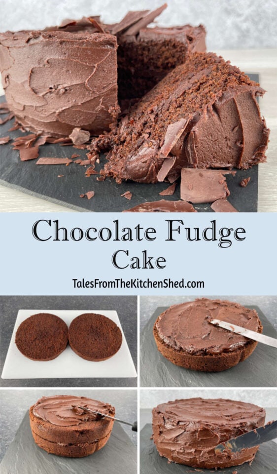 Chocolate Fudge Cake - Tales From The Kitchen Shed