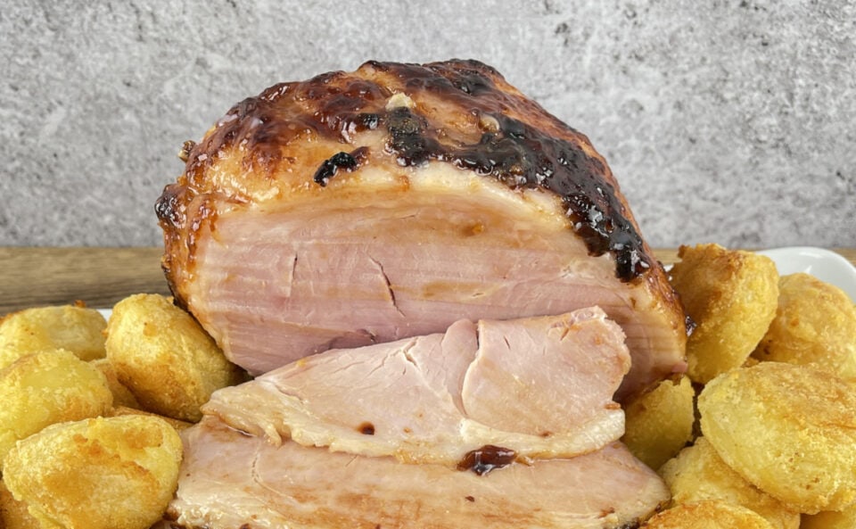 Slow Cooker Gammon In Cider - Tales From The Kitchen Shed
