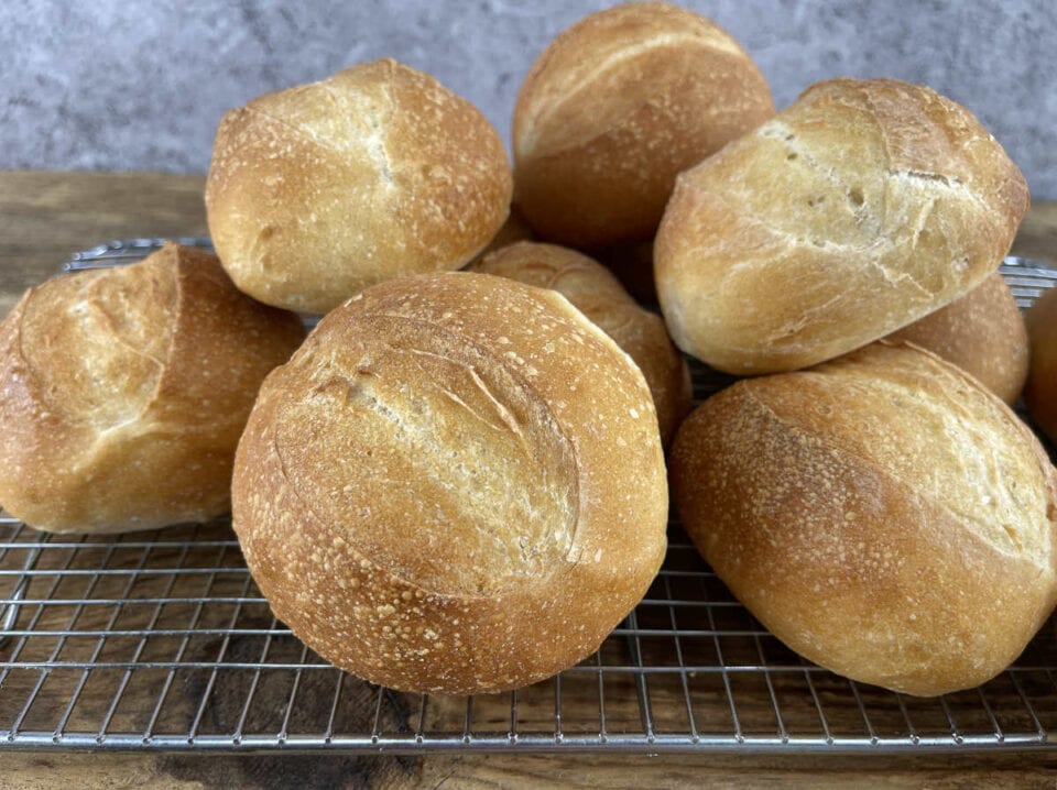 Brötchen (German Bread Rolls) - Tales From The Kitchen Shed