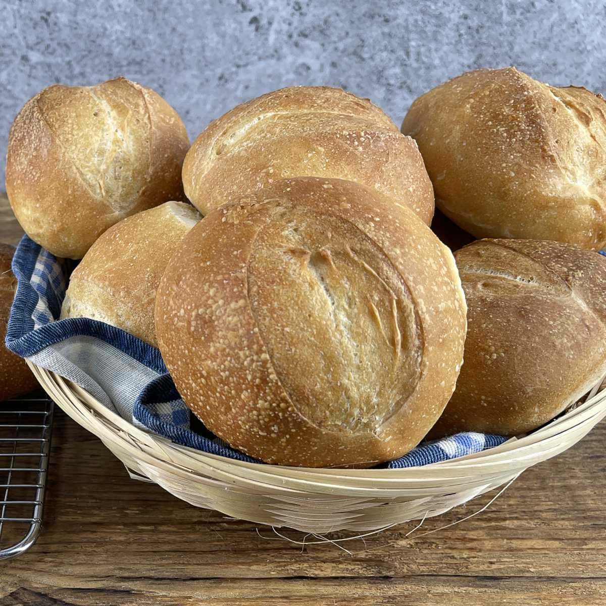 Brötchen (German Bread Rolls) - Tales From The Kitchen Shed