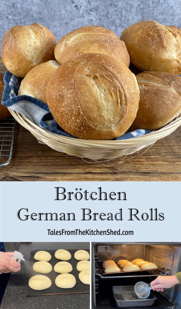 Brötchen (German Bread Rolls) - Tales From The Kitchen Shed
