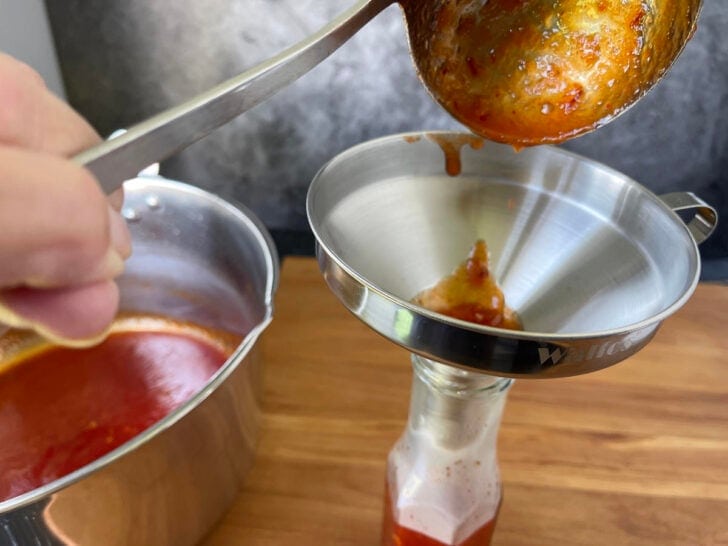 Homemade Chilli Sauce - Tales From The Kitchen Shed