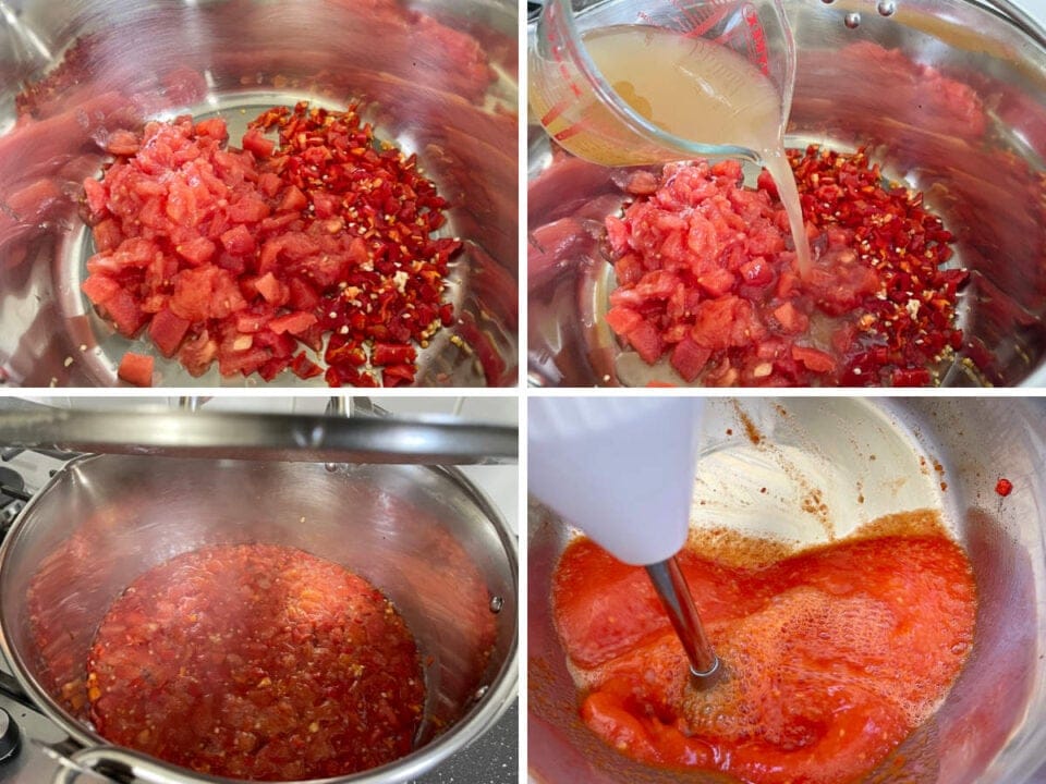 Homemade Chilli Sauce - Tales From The Kitchen Shed