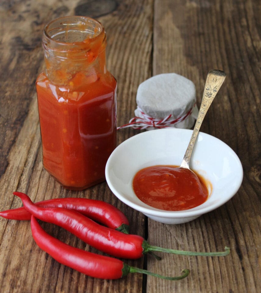 Homemade Chilli Sauce - Tales From The Kitchen Shed