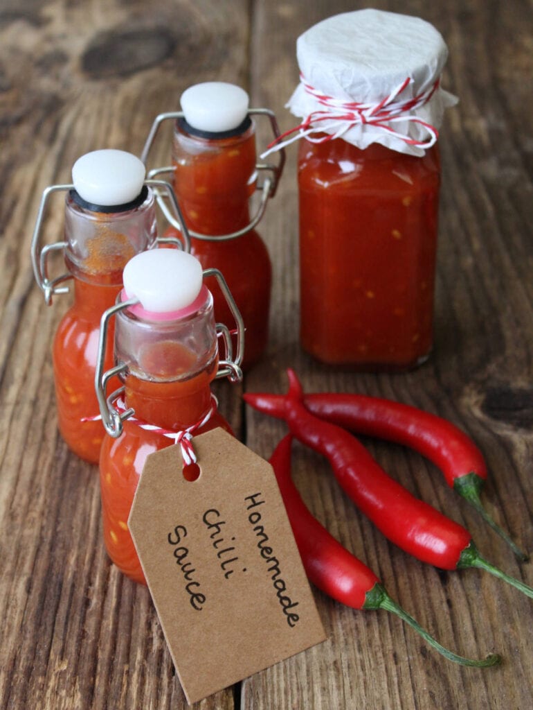 Homemade Chilli Sauce - Tales From The Kitchen Shed