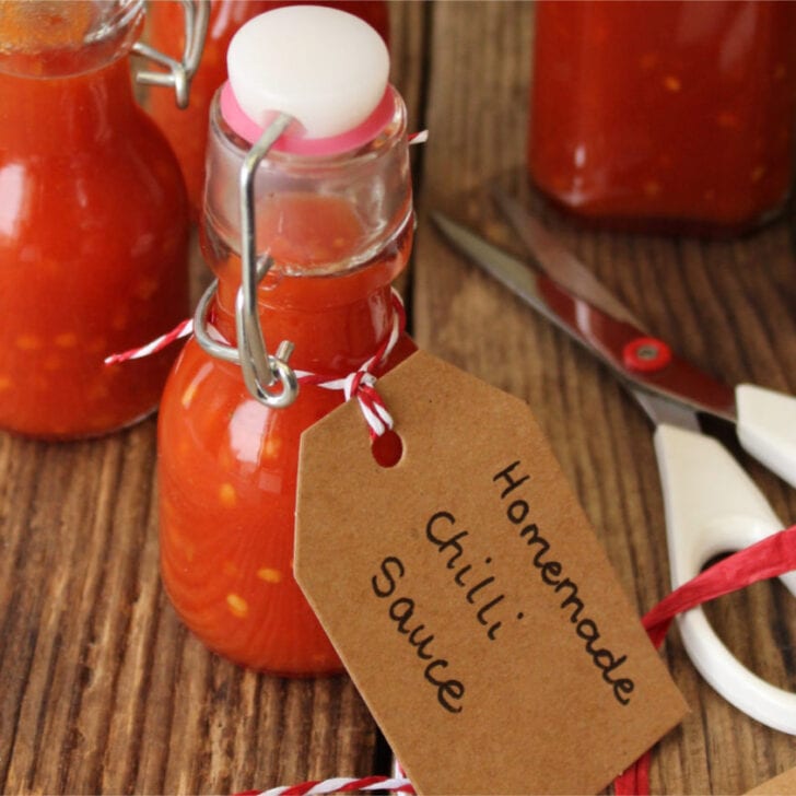 Homemade Chilli Sauce - Tales From The Kitchen Shed