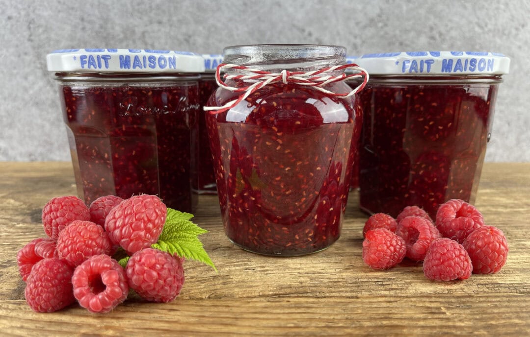 Homemade Raspberry Jam With Pectin - Tales From The Kitchen Shed
