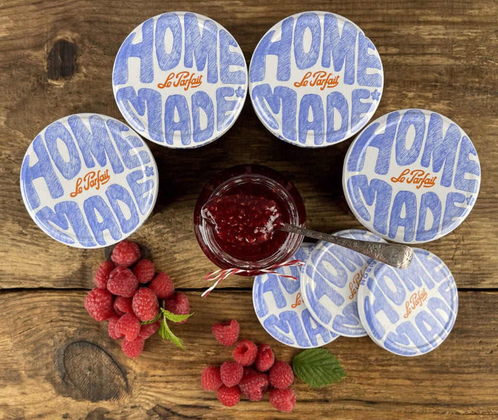 Homemade Raspberry Jam With Pectin - Tales From The Kitchen Shed