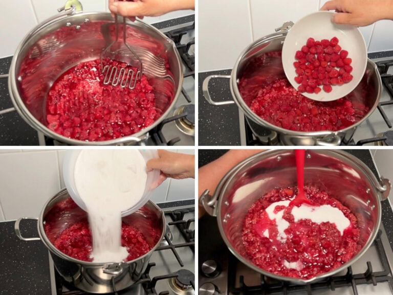 Homemade Raspberry Jam With Pectin - Tales From The Kitchen Shed