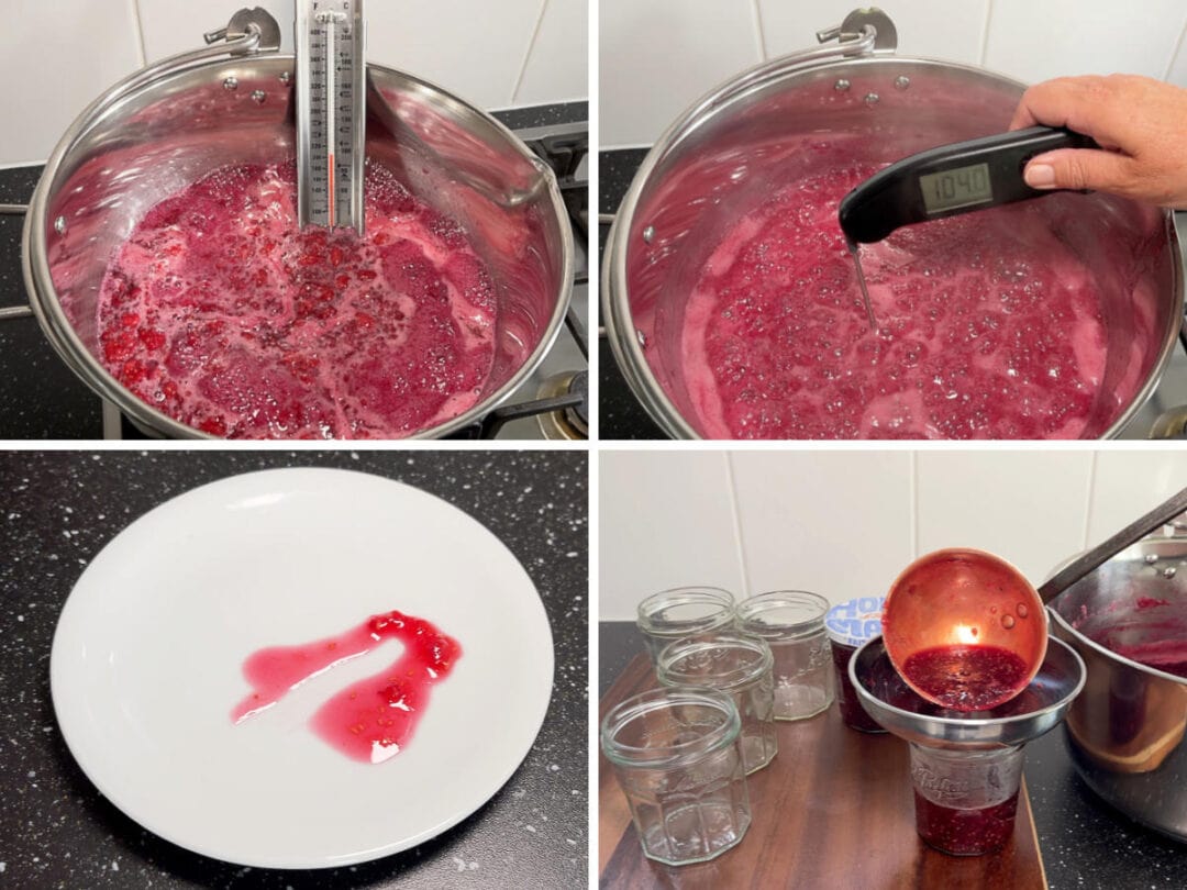 Homemade Raspberry Jam With Pectin - Tales From The Kitchen Shed