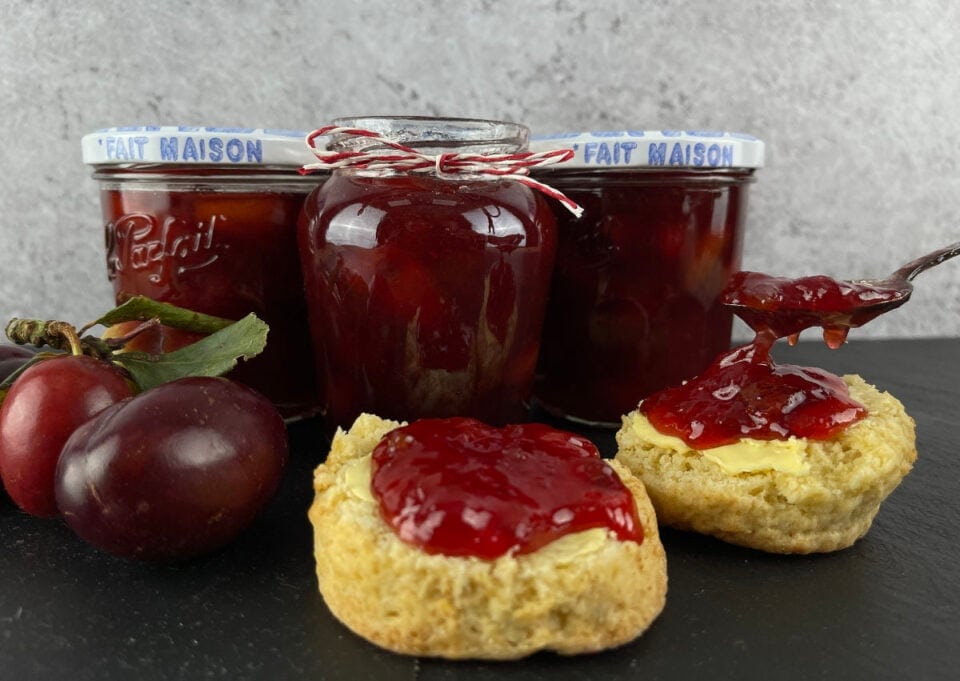 Easy Plum Jam - Tales From The Kitchen Shed