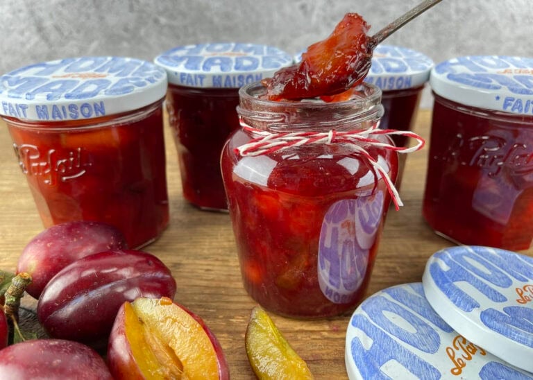 Easy Plum Jam - Tales From The Kitchen Shed