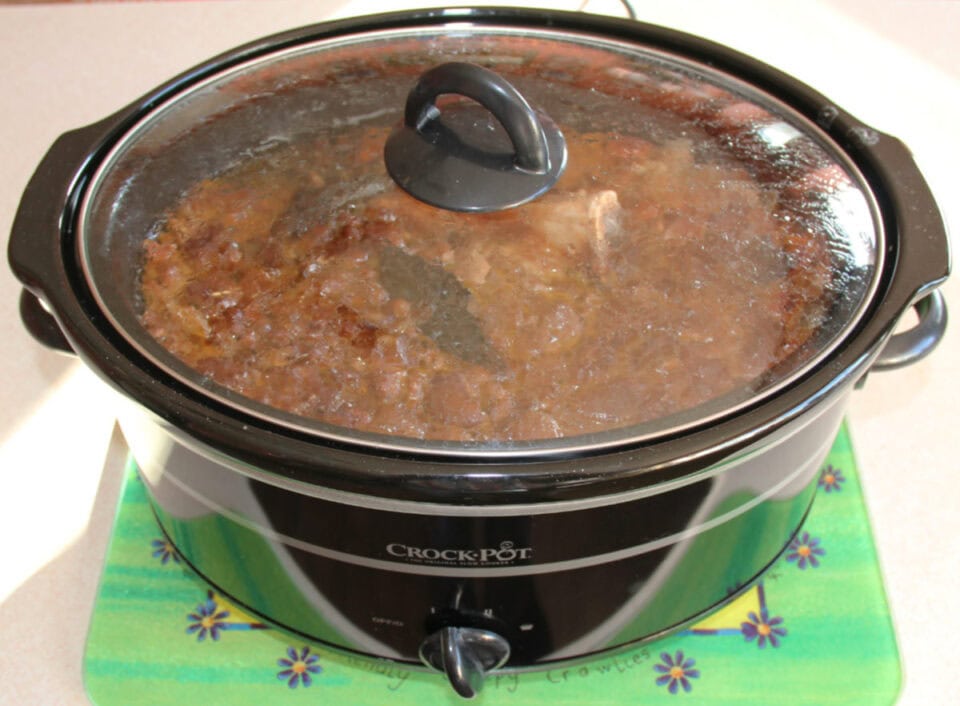 Slow Cooker Guernsey Bean Jar - Tales From The Kitchen Shed