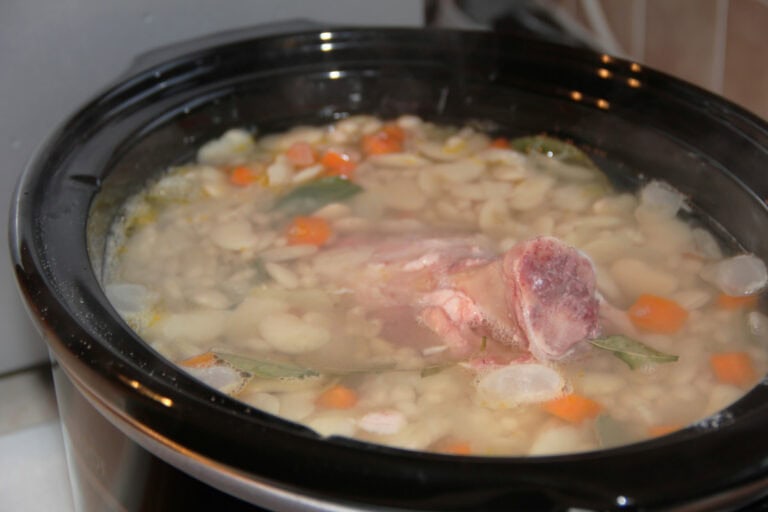 Slow Cooker Guernsey Bean Jar - Tales From The Kitchen Shed