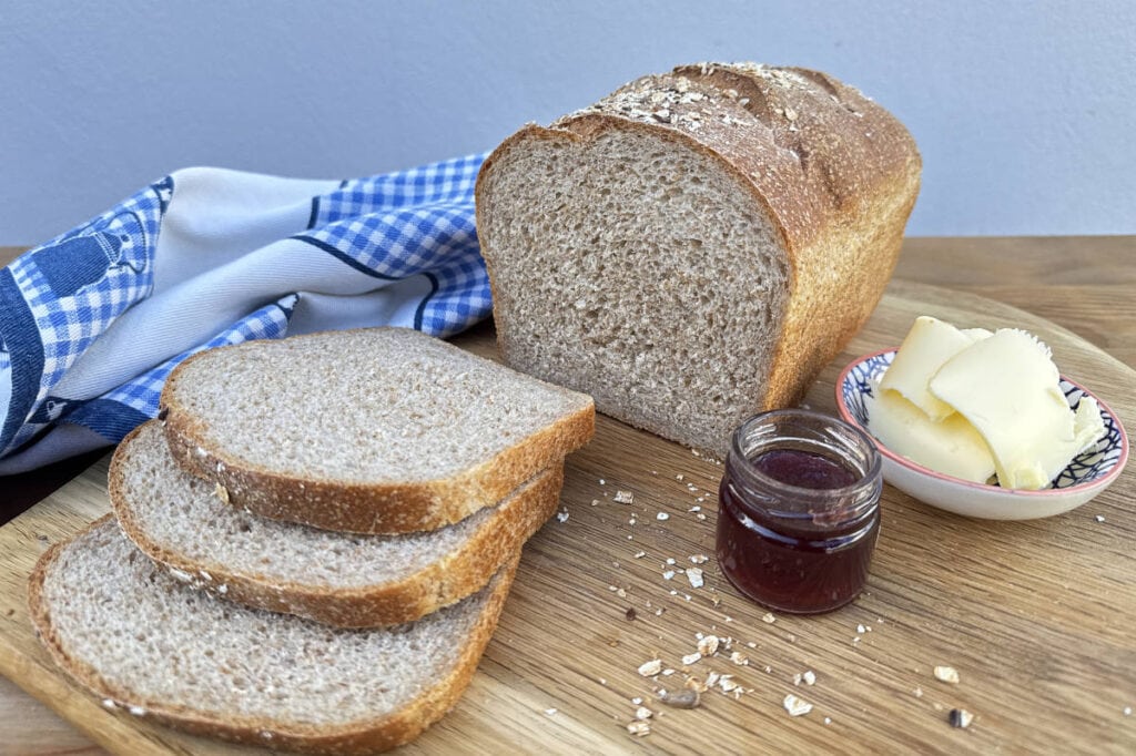 Wholemeal Bread - Tales From The Kitchen Shed