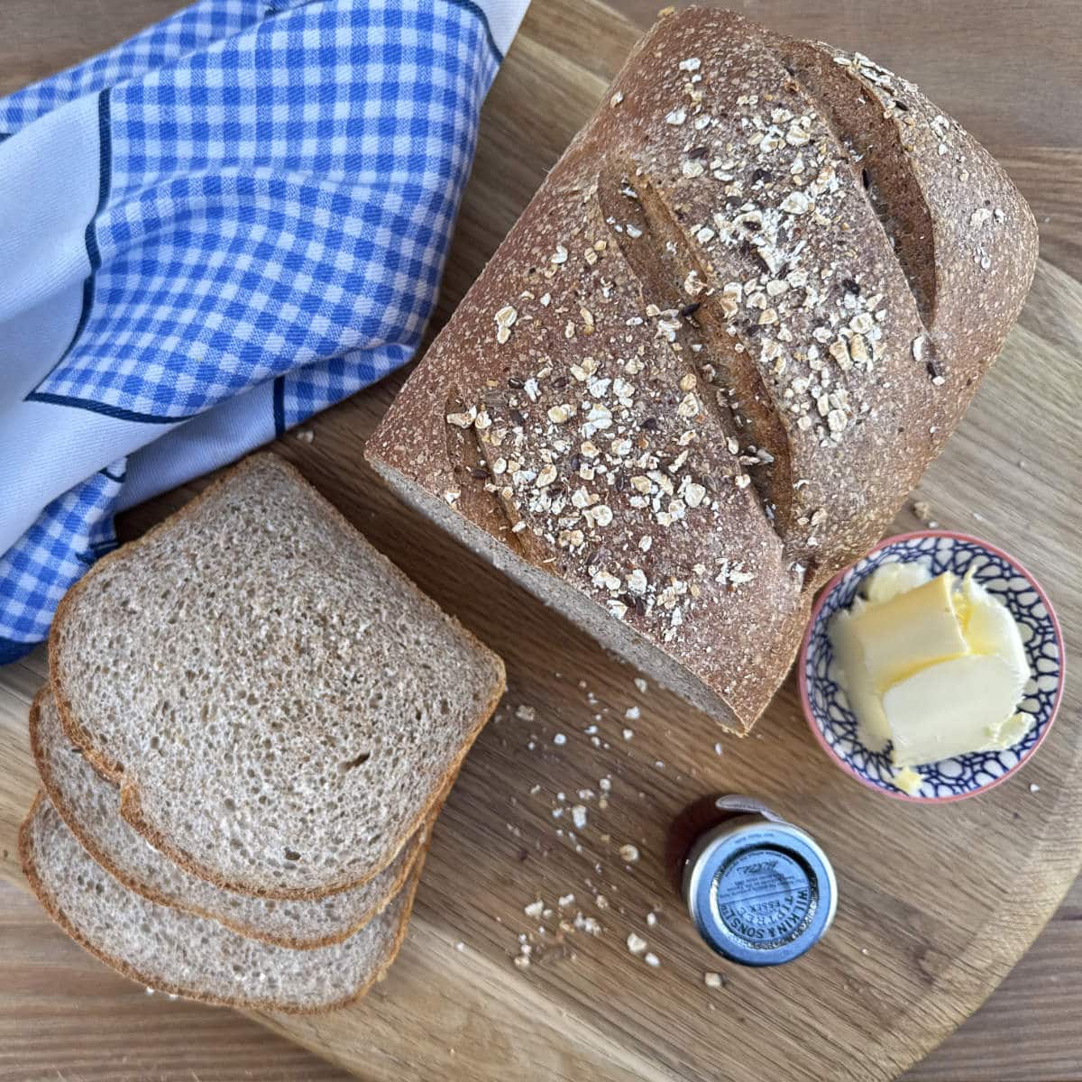 Wholemeal Bread - Tales From The Kitchen Shed