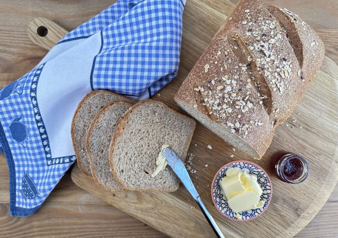 Wholemeal Bread - Tales From The Kitchen Shed