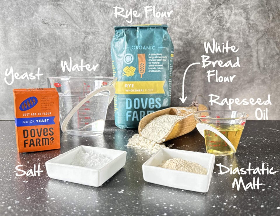 Homemade Rye Bread - Tales From The Kitchen Shed